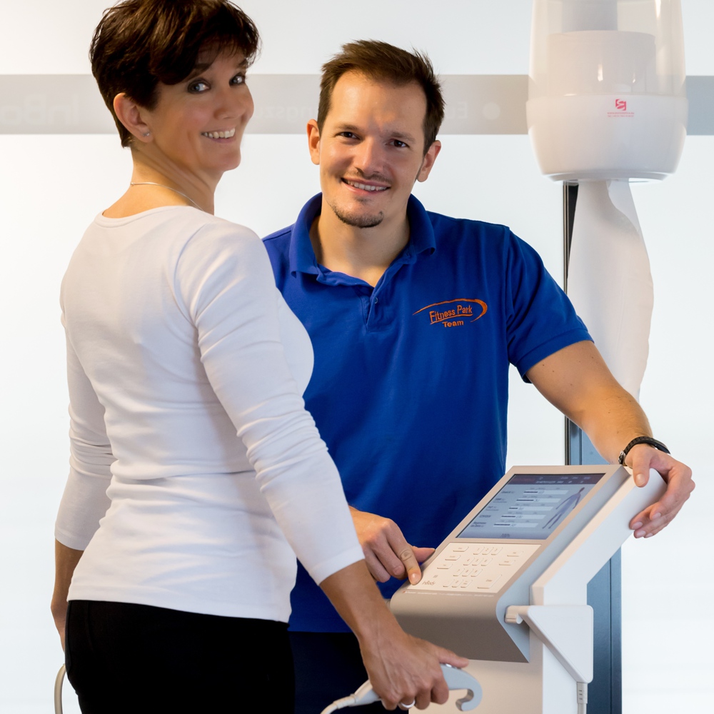 im Fitnessstudio Bremen Nord Burglesum: Fitness Park: Körperanalyse