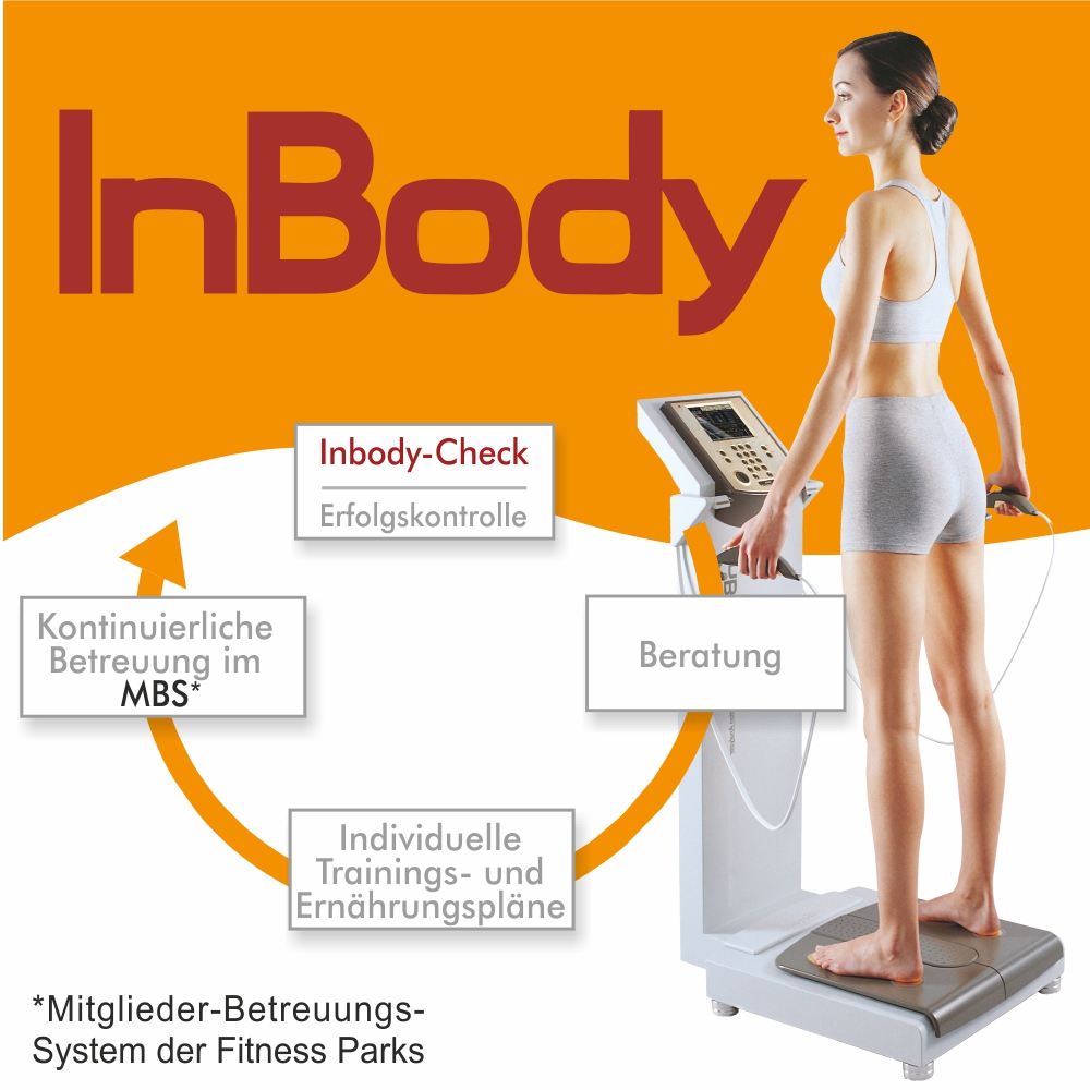 im Fitnessstudio Bremen Nord / Aumund: Fitness Park: Körperanalyse